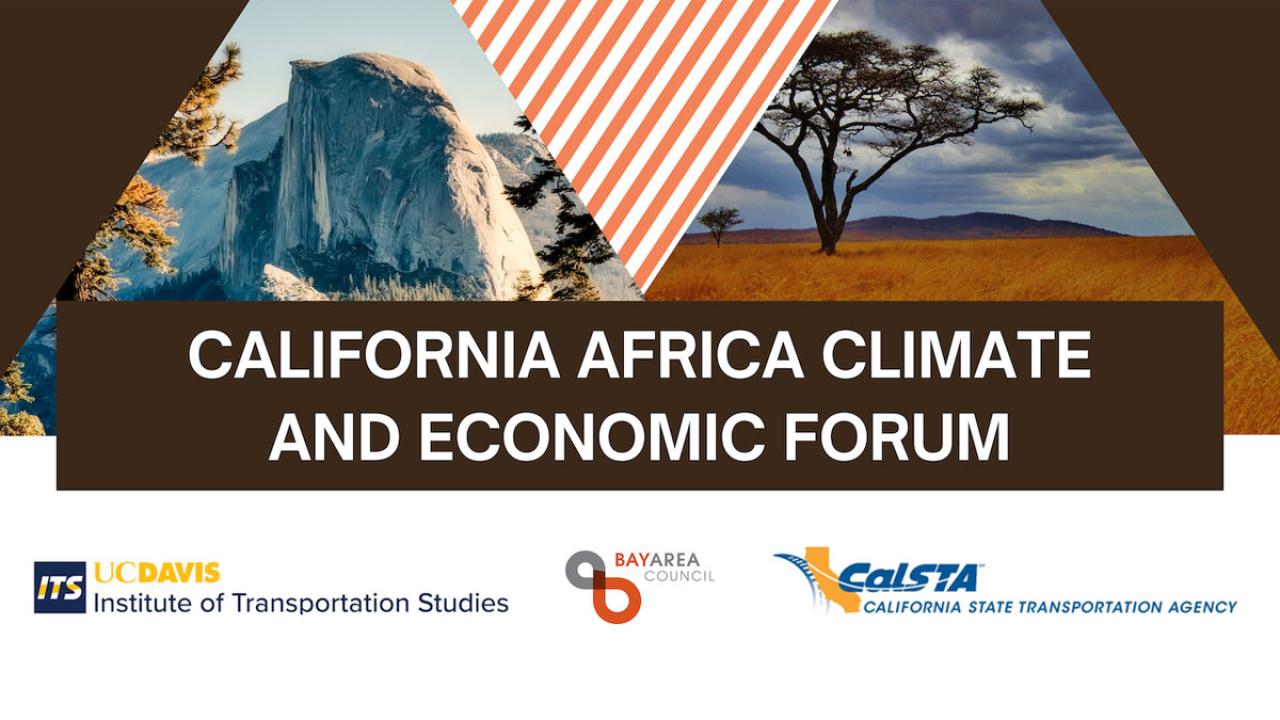 Join us at the California Africa Climate and Economic Forum | Global ...